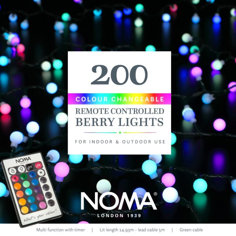 Noma 4405 Canterbury Belles 40 Light Indoor Set (Vintage / Classic ...